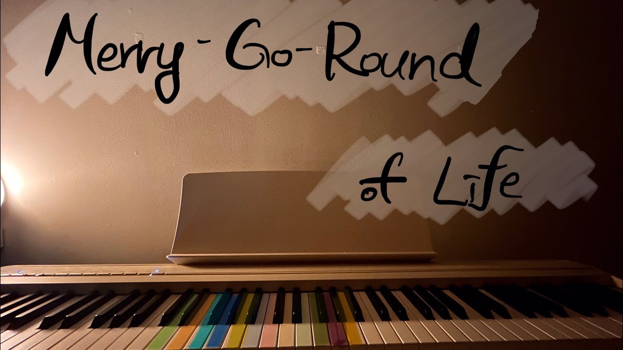 Merry Go Round of Life Howl’s moving Castle piano cover - YouTube