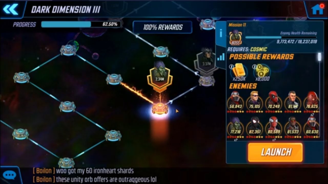 DD3 Cosmic Node 3 Day 6-9 - Marvel Strike Force - MSF - YouTube