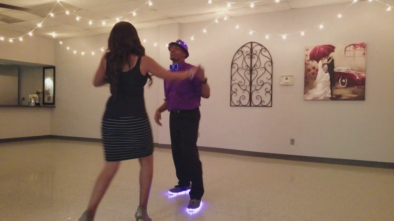 KC 2 Step freestyle dance at the Steppers of KC 7th ANNIVERSARY purple ...