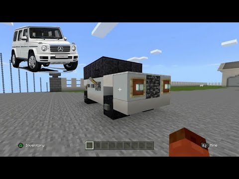 Minecraft Mercedes Benz G-Wagon (Tutorial) - YouTube