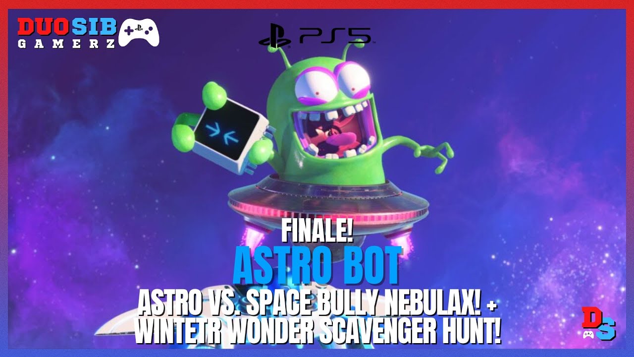 Astro Bot: Astro Vs. Space Bully Nebulax! + Winter Wonder Scavenger ...