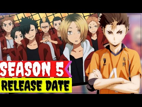Haikyuu Season 5 Release Date Update - YouTube