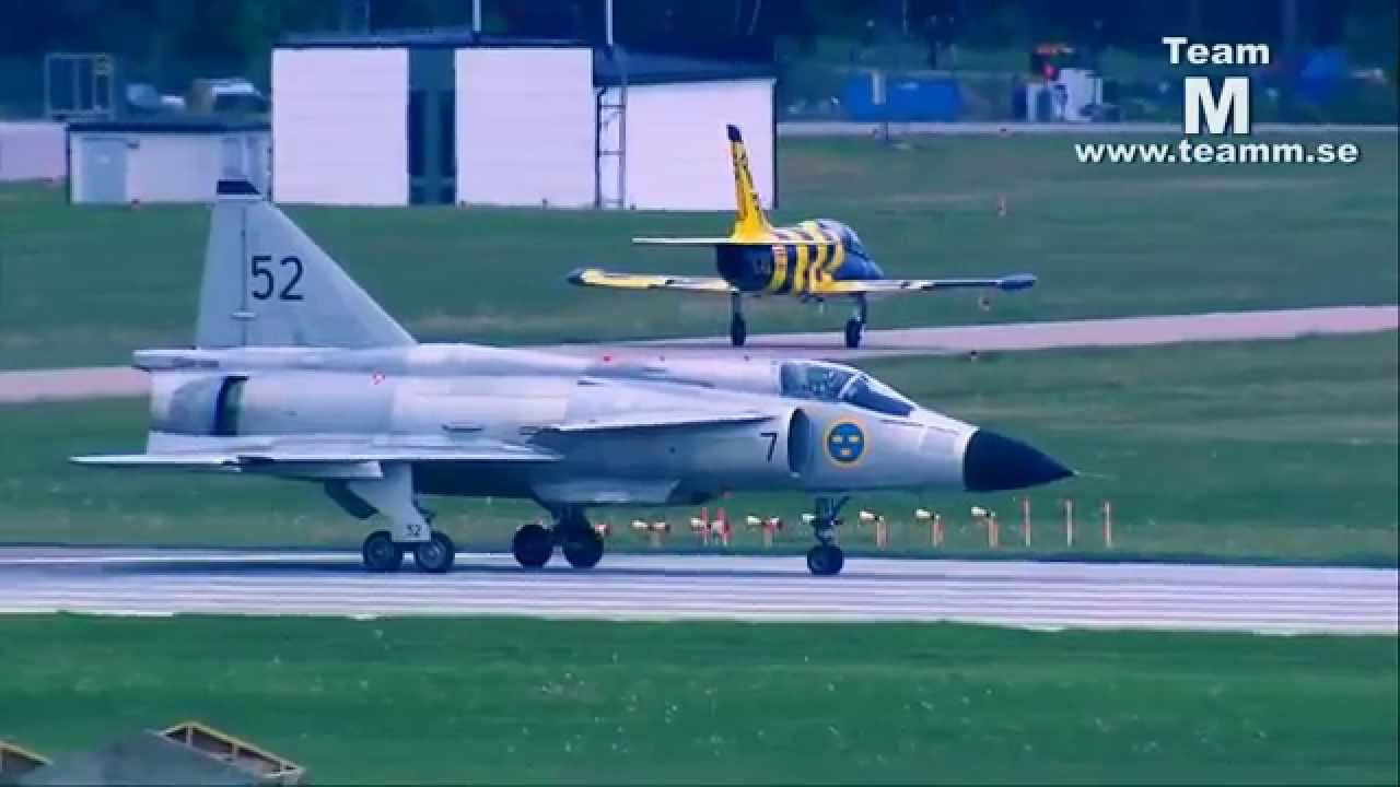 FIGHTER PLANES Swedish Air Force - YouTube