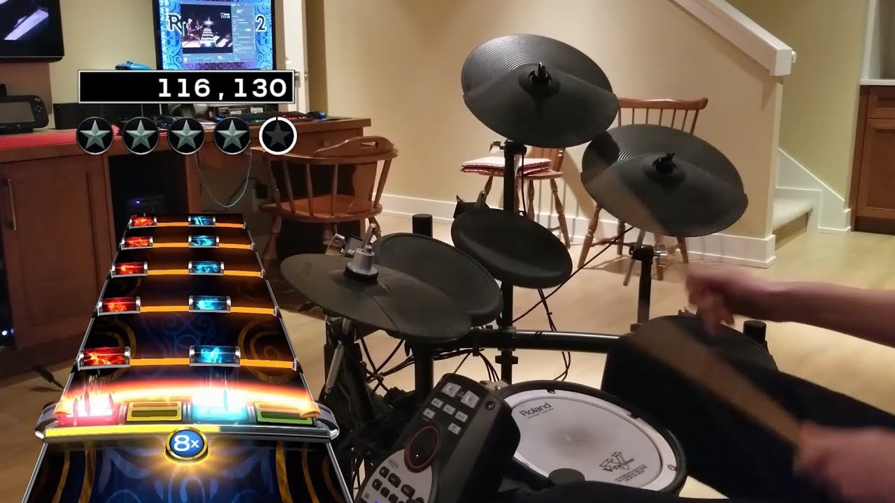Rock and Roll Band by Boston | Rock Band 4 Pro Drums 100% FC - YouTube