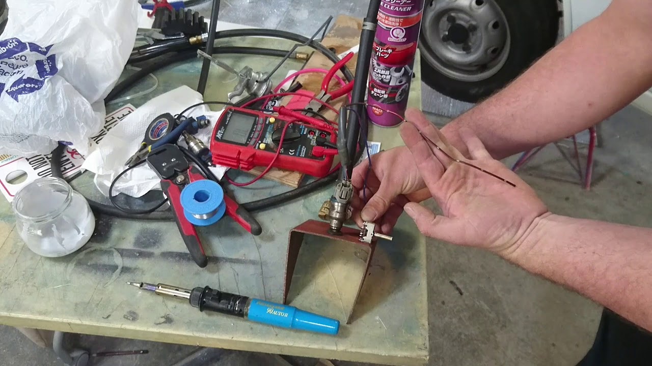 DIY Injector tester cleaner thing - YouTube