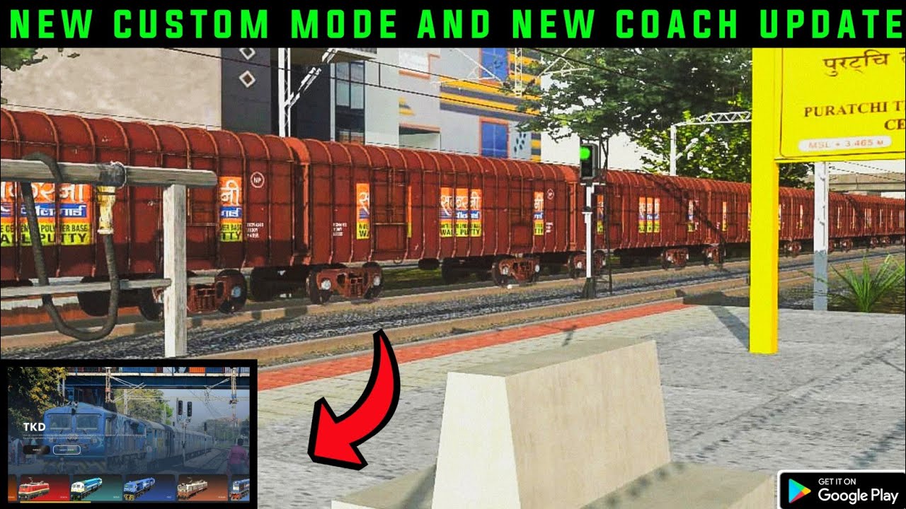 🚂 New Custom Mode And Coach Update | New Route | Release Date | IRTS ...