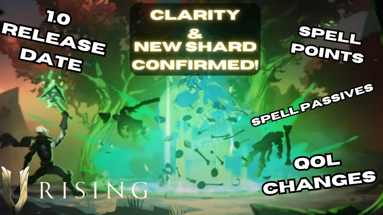 V Rising | 1.0 Q & A | HUGE NEWS! - YouTube