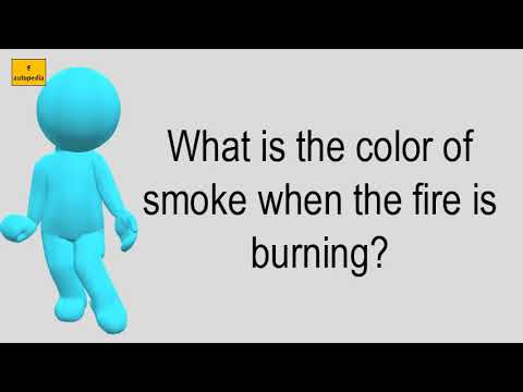 What Is The Color Of Smoke When The Fire Is Burning? - YouTube