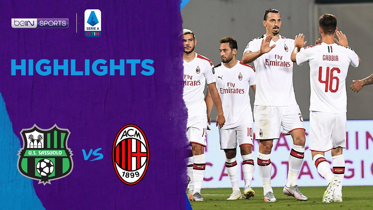 Sassuolo 1-2 AC Milan | Serie A 19/20 Match Highlights - YouTube