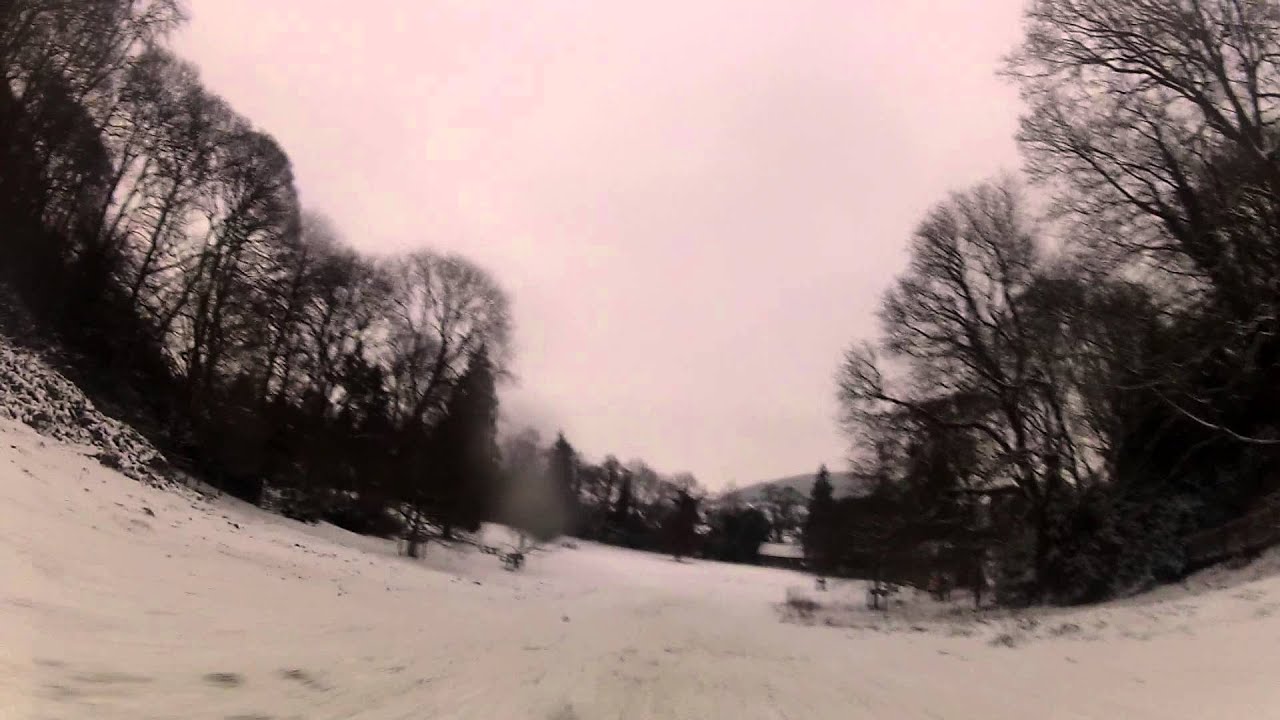 Sledging @ Rectory Wood - YouTube