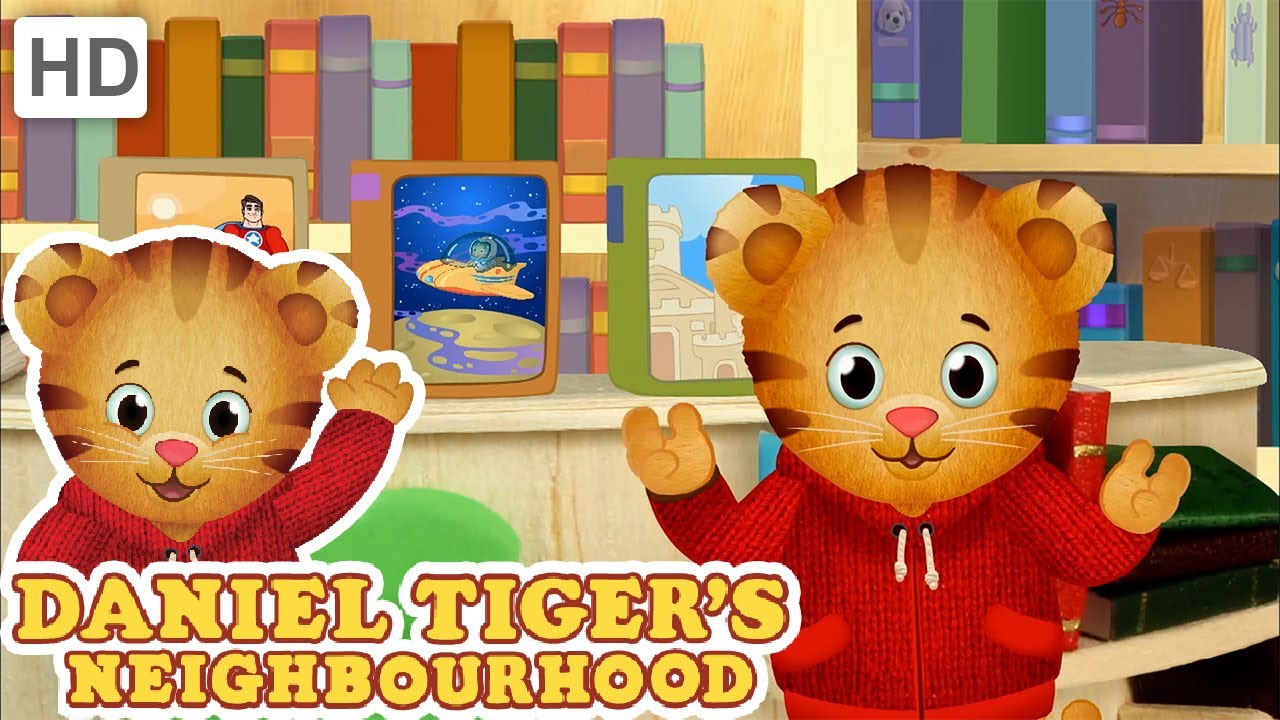 Let's Go Read at the Library! (HD Full Episodes) | Daniel Tiger - YouTube