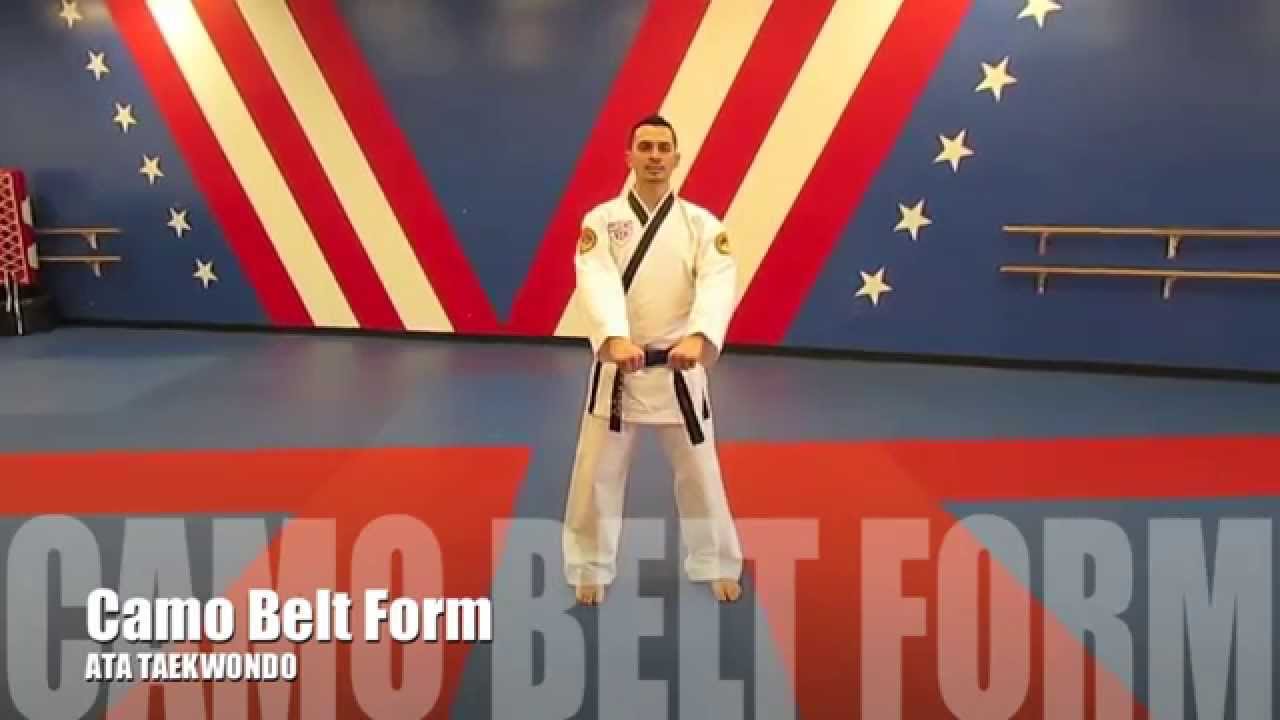 Camo Belt Form Printable Sheets - Printable Forms Free Online