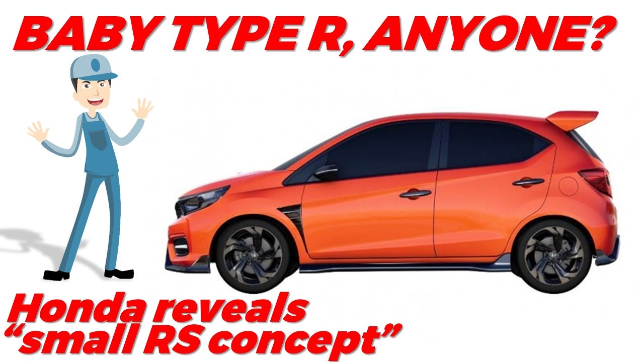 2019 Honda Small RS Concept Is A Baby Civic Type R | revealed in ...