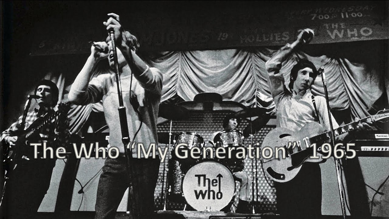 "My Generation" - The Who (1969) 1965 - YouTube