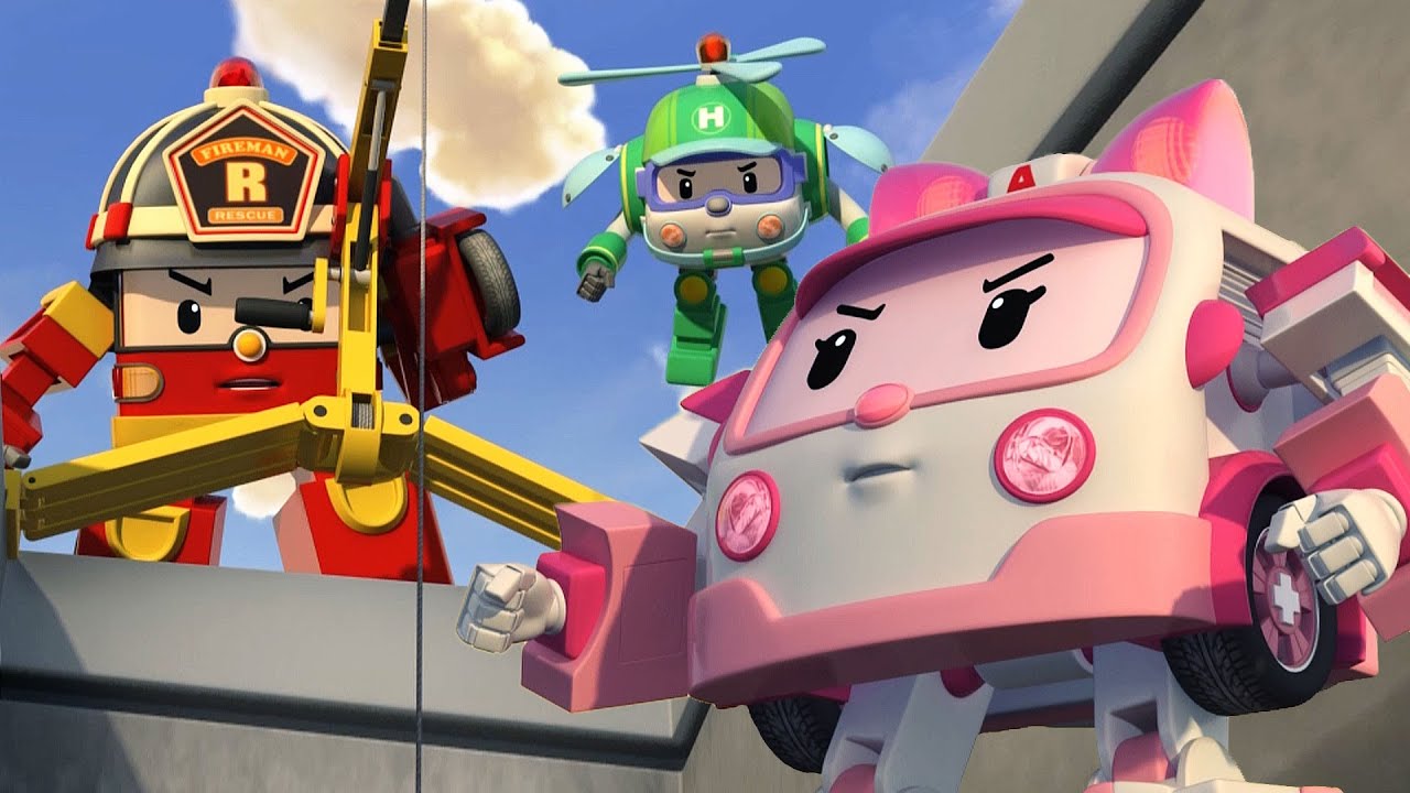 Base Secreta | S3 Melhor Clip Compilação | Desenhos Animados | Robocar ...