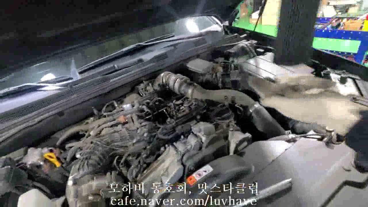 엔진 오일을 갈다가 엔진이 망가지는 대표적인 경우 모하비 더 마스터 더뉴 모하비 1세대 모하비 및 타차종 오너분들께 필수
