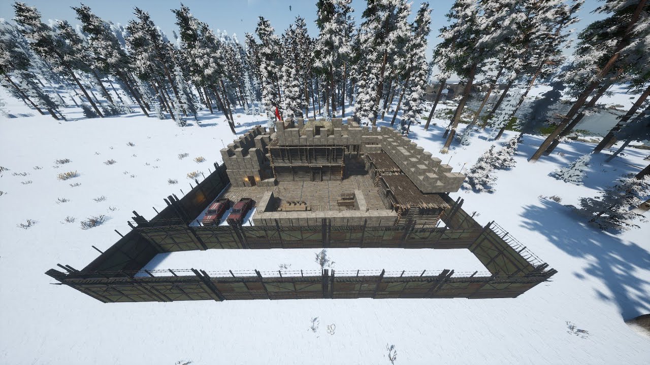 SCUM HOME Ep 9 แบบแปลนบ้านในโซนหิมะ #JaowKhunZ - YouTube