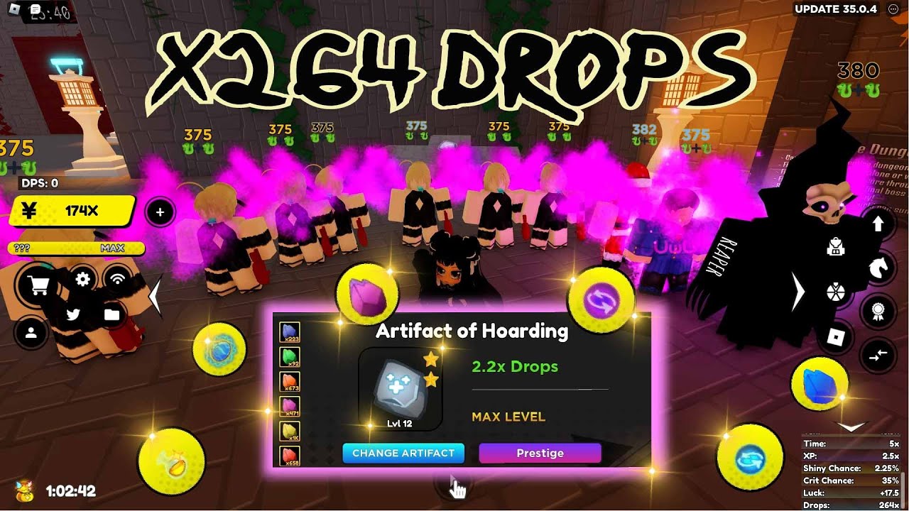 OP Max Level 2 Stars x264 Drop!! OP Requiem Passive Machine - Double ...