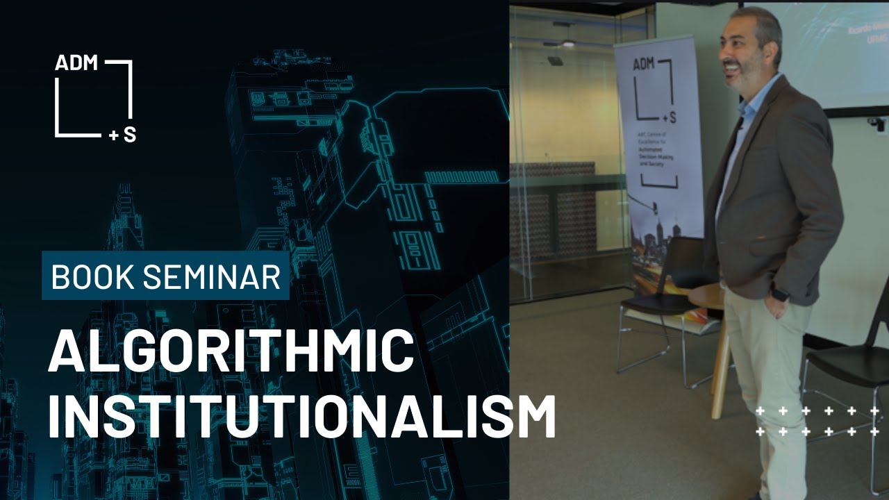 Book Seminar: Algorithmic Institutionalism - YouTube