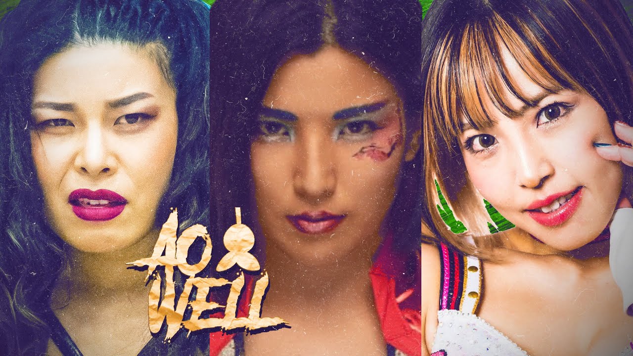 ZONES vs Hikaru Shida vs Mina Shirakawa | AOWell: Friday Night Fright 1 ...