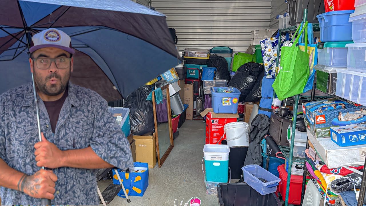 Días de LLUVIA y VENTAS en el MERCADO de PULGAS en USA ☔️🧉🇺🇸💰 - YouTube