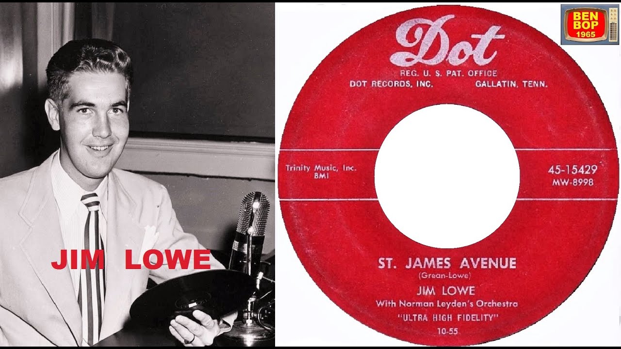 JIM LOWE with Norman Leyden & His Orchestra - St. James Avenue (1955 ...