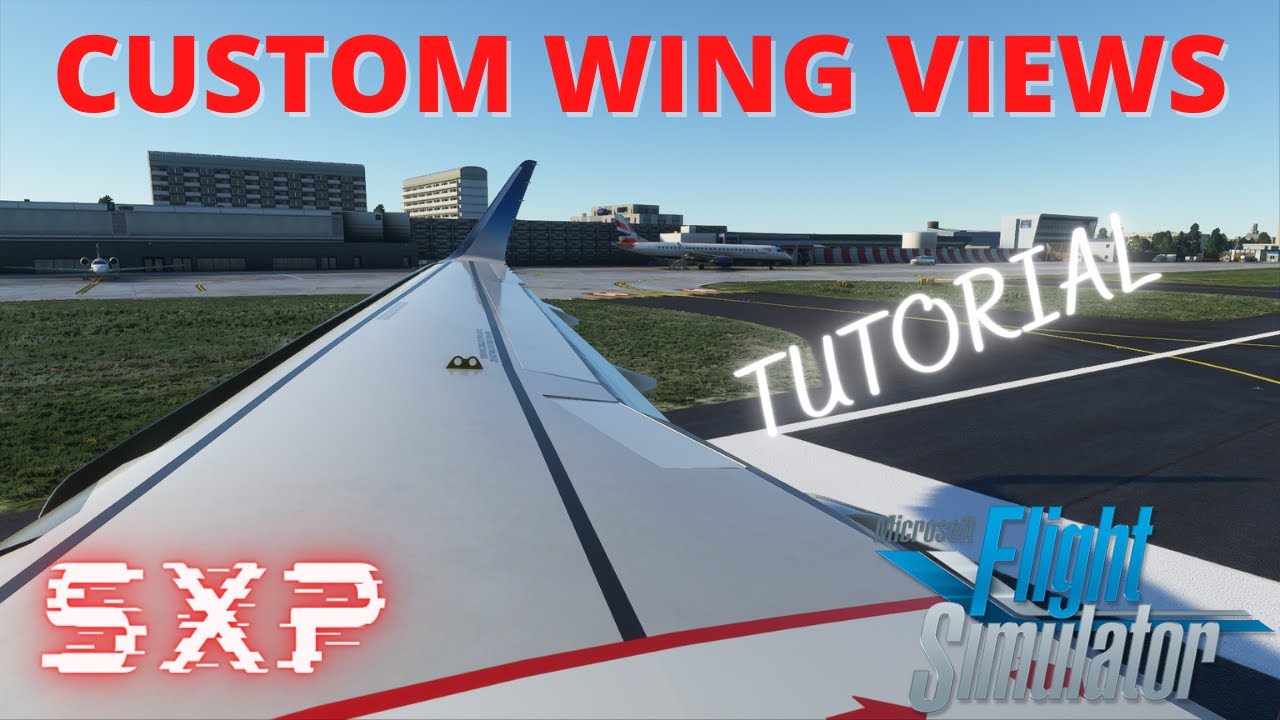 MSFS | HOW TO SET CUSTOM WING VIEWS | MICROSOFT FLIGHT SIMULATOR ...