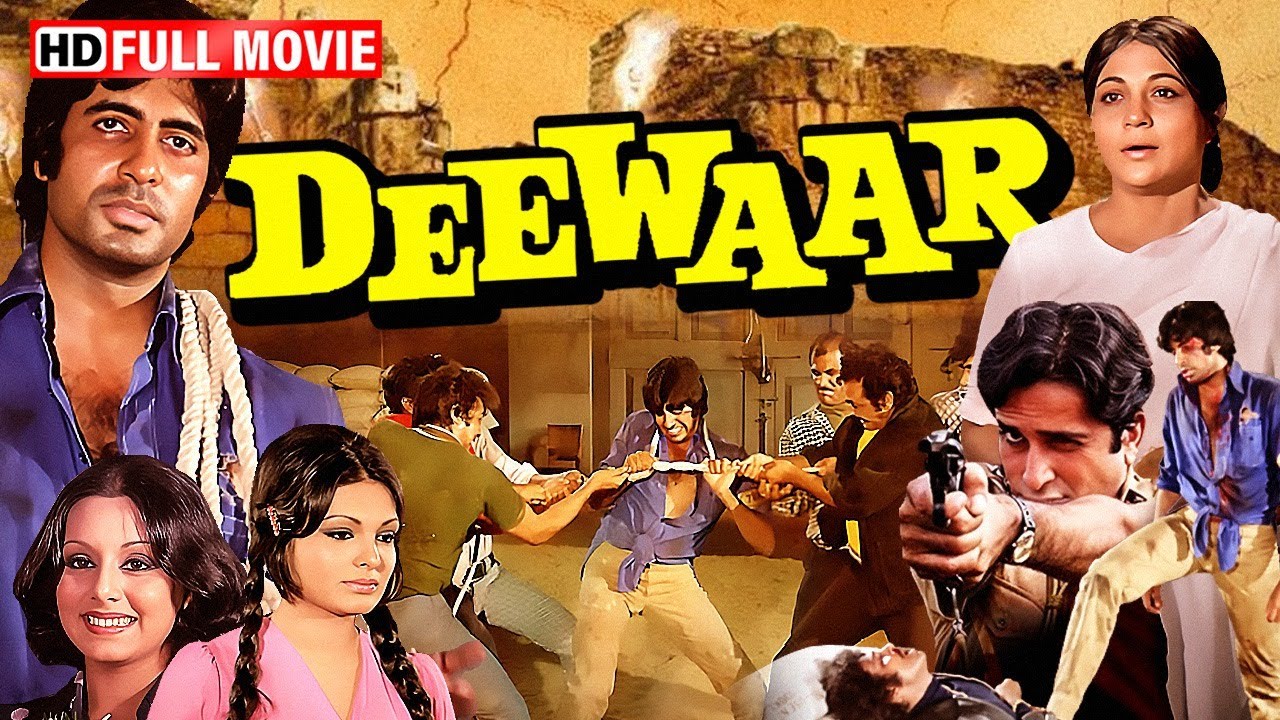 Deewaar (1975) Full Movie HD | Amitabh Bachchan, Shashi Kapoor ...