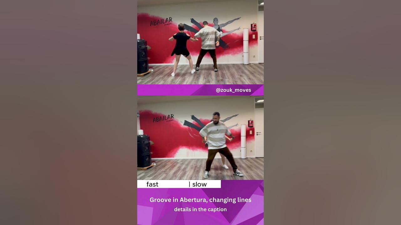 Groove in Abertura with changing lines (@zouk_moves - Brazilian Zouk Moves Glossary) - YouTube