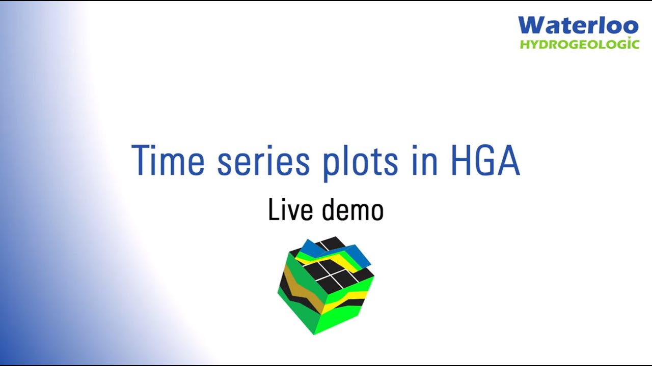 Waterloo Hydrogeologic - Creating Time Series Plots in Hydro GeoAnalyst. - YouTube