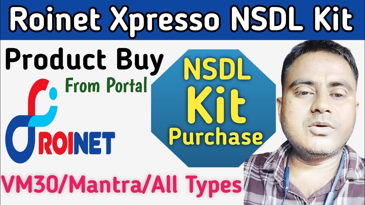 Roinet Xpresso NSDL Payment Bank Account Opening ID | NSDL Kit Purchase ...