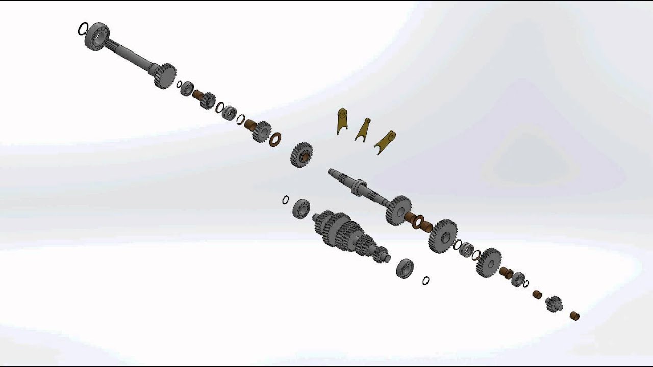Video de explosionado y contracción de una caja de cambios en ...