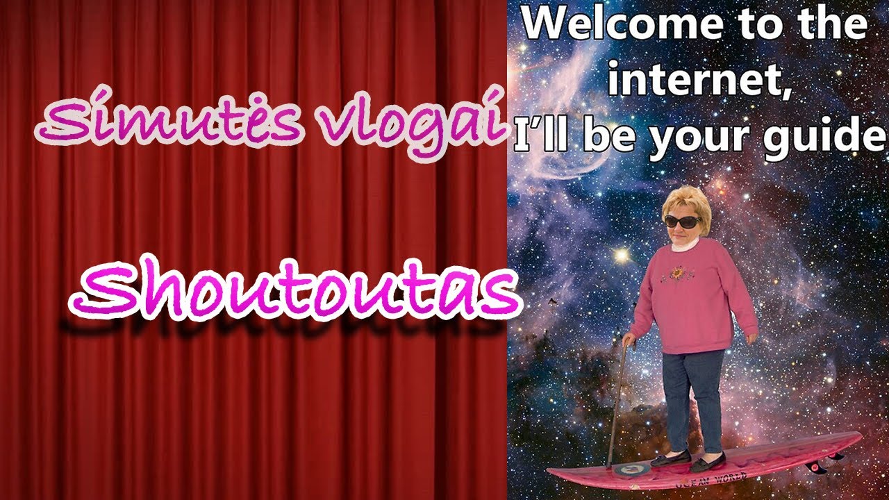 Simutės vlogai: Shoutoutas - YouTube
