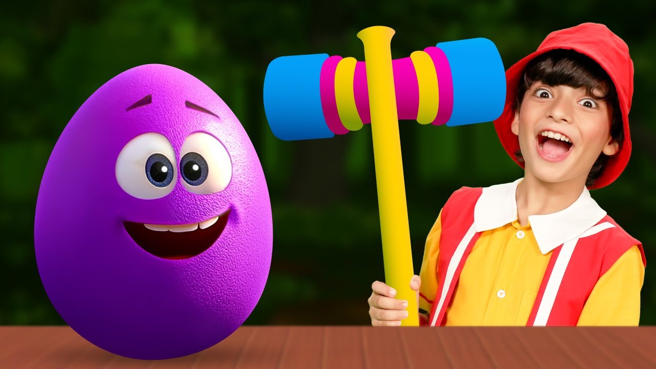 Surprise Eggs x Boo Boo Song for Kids | BabyBillion Rhymes - YouTube