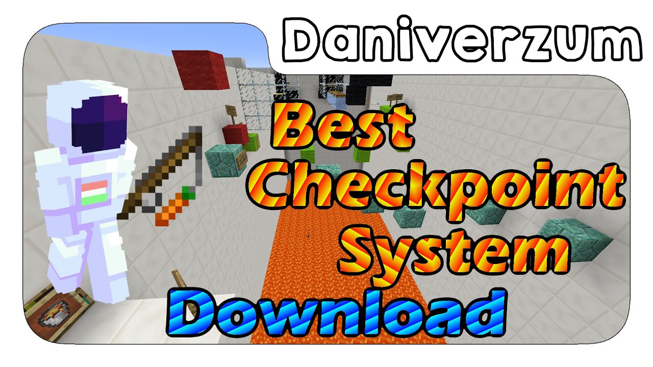 Best Easy Checkpoint System Download [1.15.2] (1.13+) for Parkour or Puzzle maps - YouTube