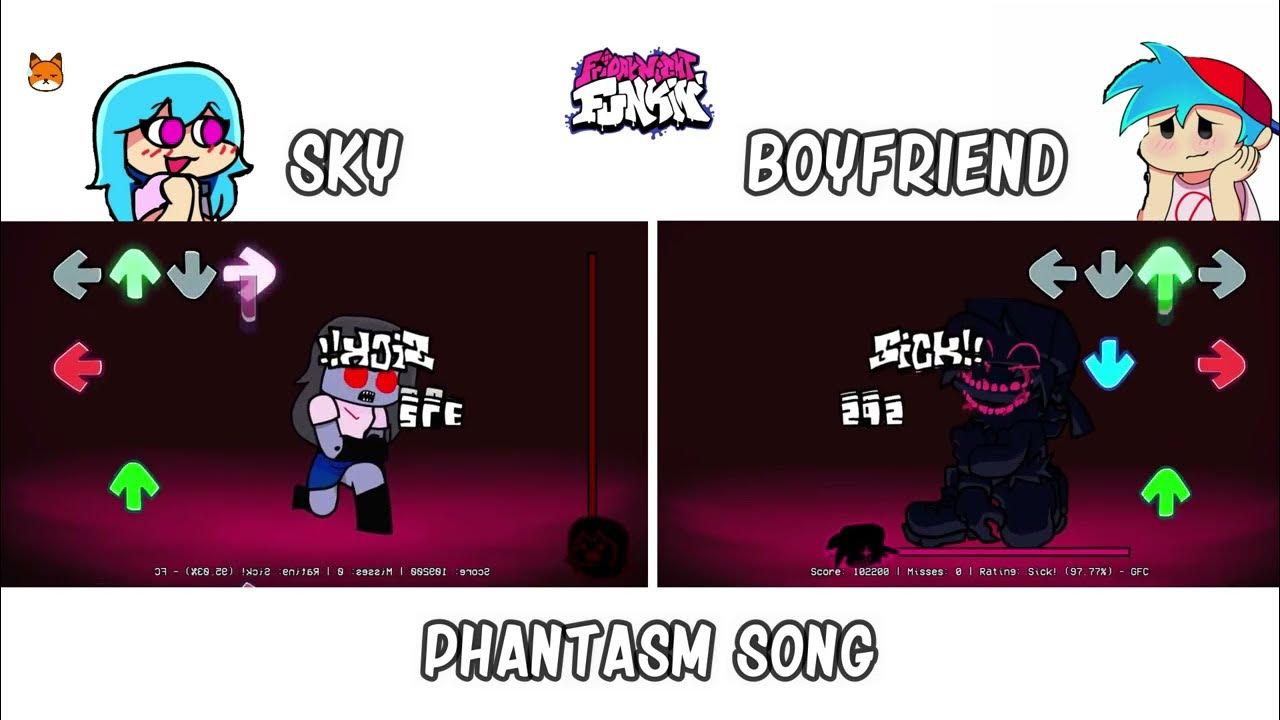 PHANTASMA SONG .SKY X BOYFRIEND. FRIDAY NIGHT FUNKIN. FNF. #gameplay # ...