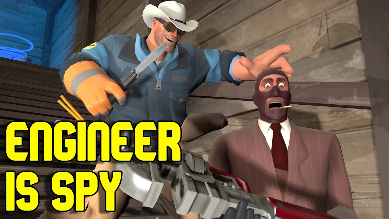 [TF2] Engineer Plays As THE SNEAKY SPY! - YouTube