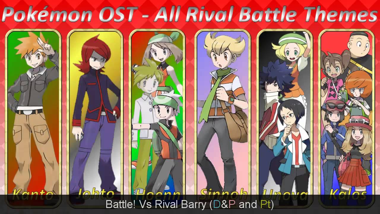 Pokémon OST All Rival Battle Theme v1 5 X&Y) - YouTube