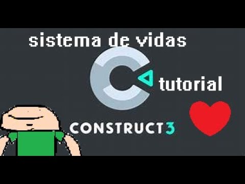 tutorial: sistema de vidas + como fazer um jogo de plataforma com: construct 3 - YouTube