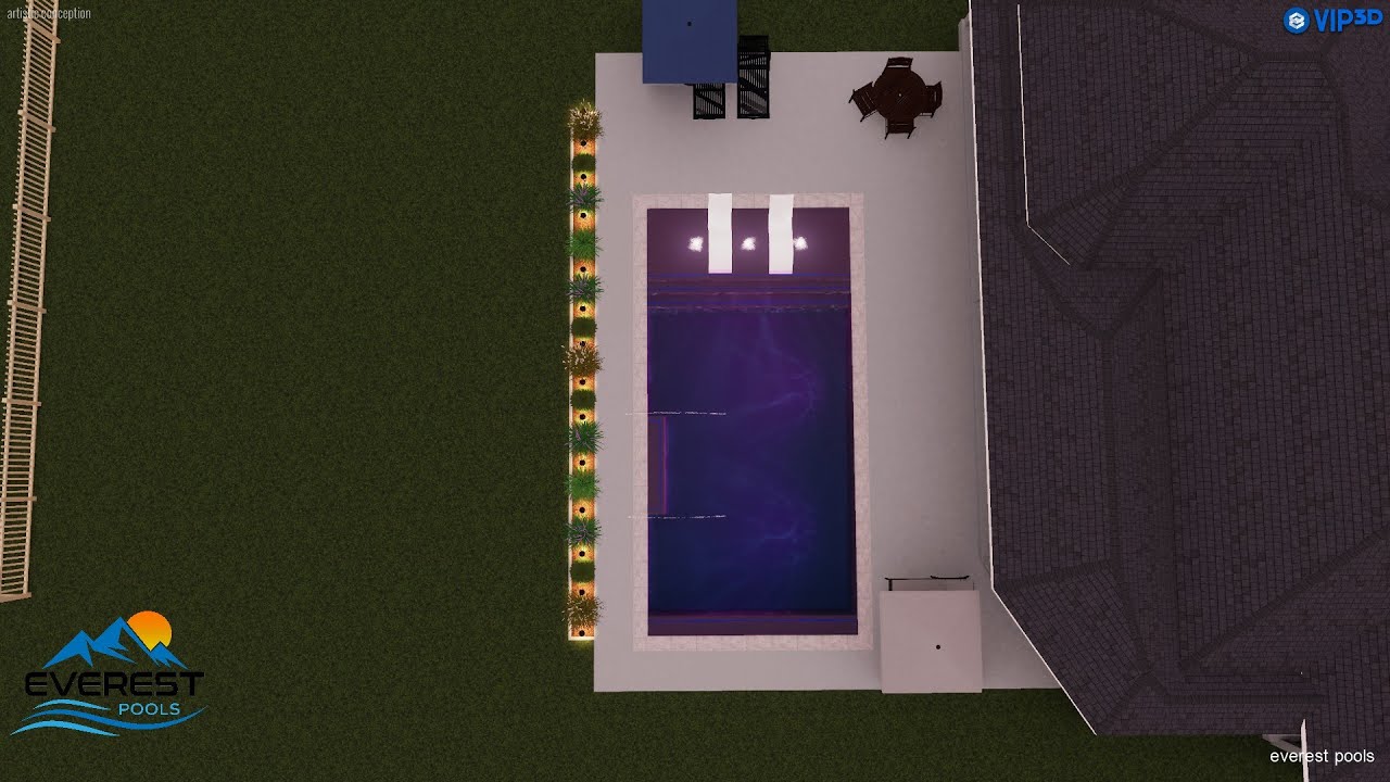 Vip3D - Kevin Smart's Pool Design - YouTube