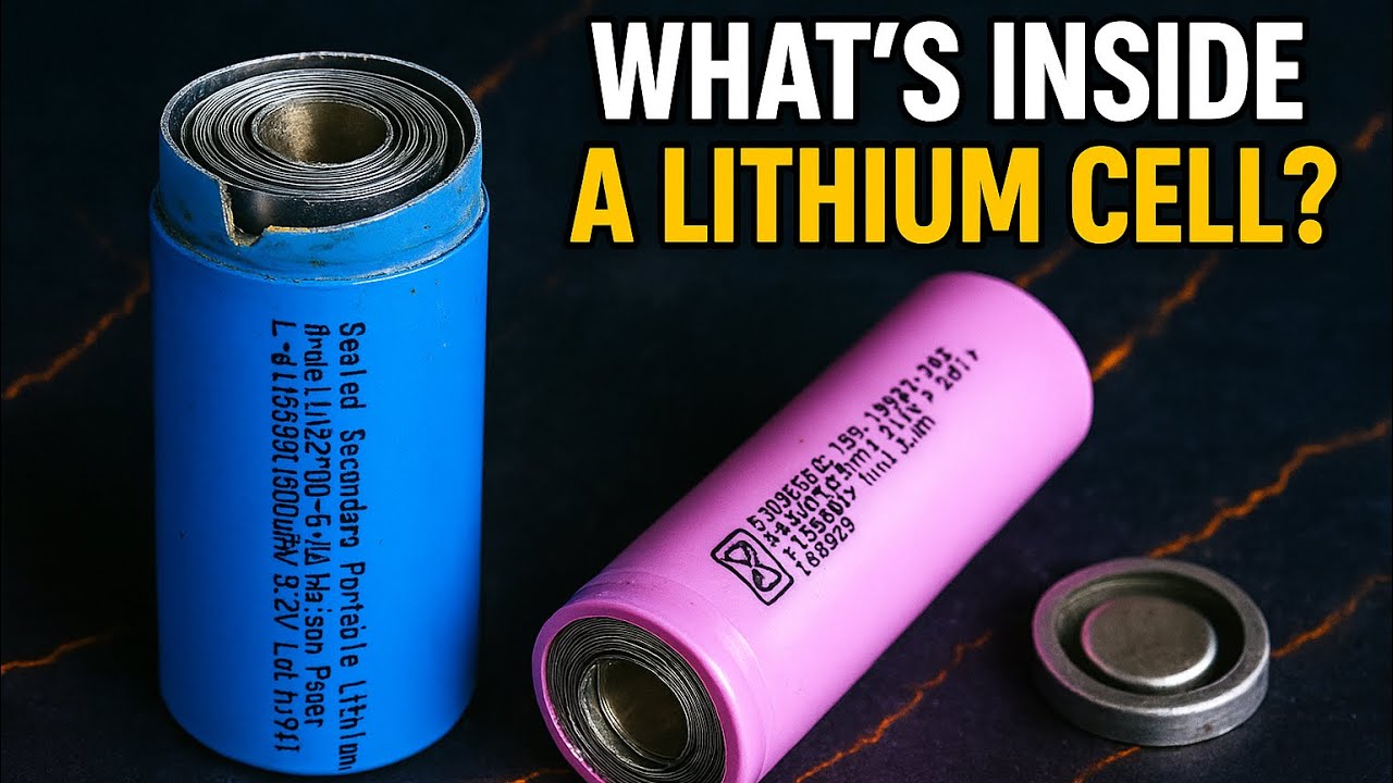 Lithium Ion Cell Inside: Dangerous Experiment 💀☠️☠️ - YouTube
