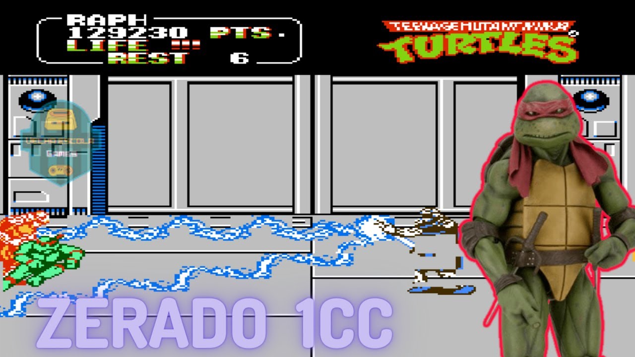 Teenage Mutant Ninja Turtles 2 (NES) Complete Gameplay 1 CC - YouTube