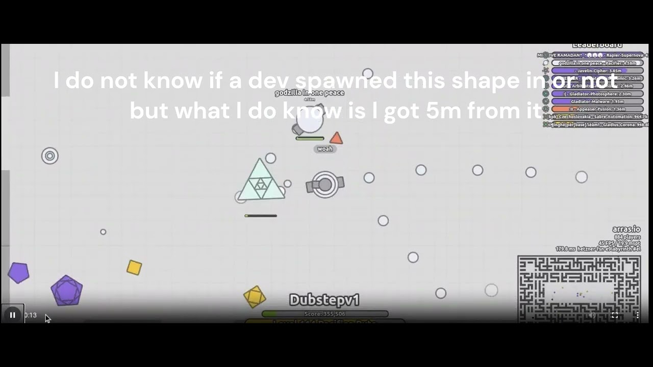 Dev troll face sighting and 5m score shape in labrinth! - YouTube
