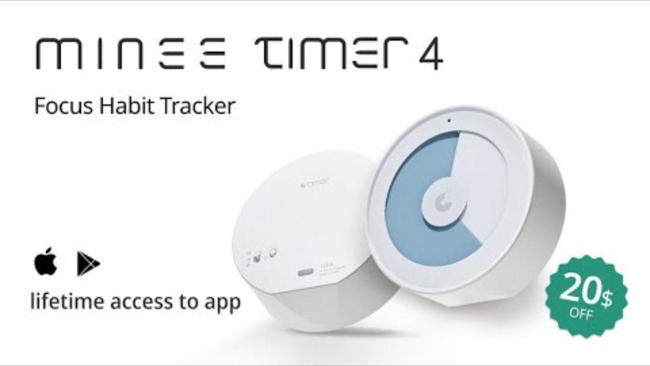 Minee Timer 4 Master Your Goals with Habit Tracking Pomodoro Timer Kit - YouTube