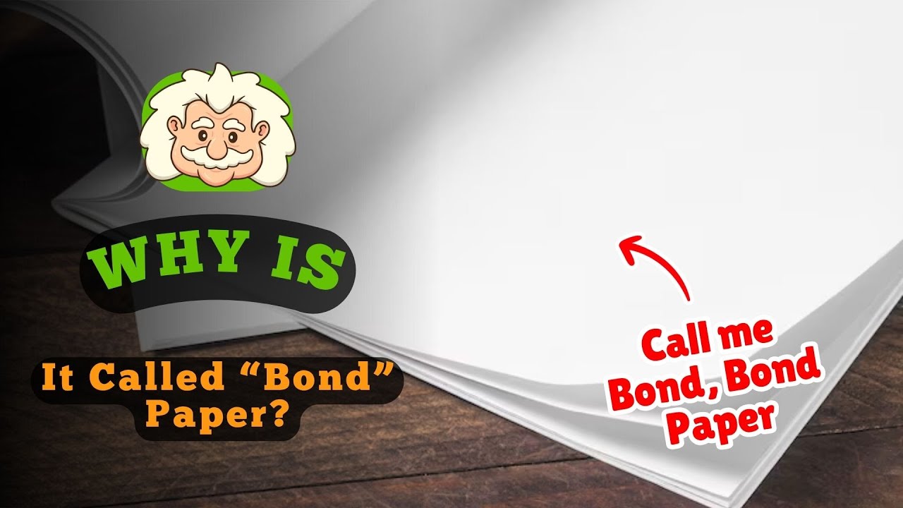 Why Is It Called "Bond" Paper? How Money Paper Became Office Paper ...