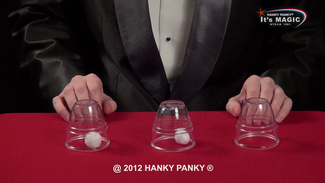 025 CUPS AND BALLS INVISIBLE BALLS - YouTube