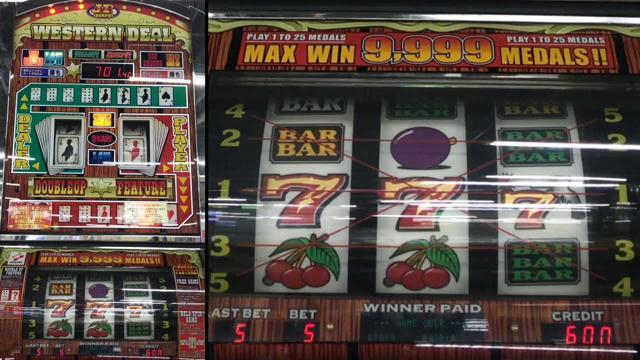 【Western Deal】Double -up of western slots and playing cards - YouTube