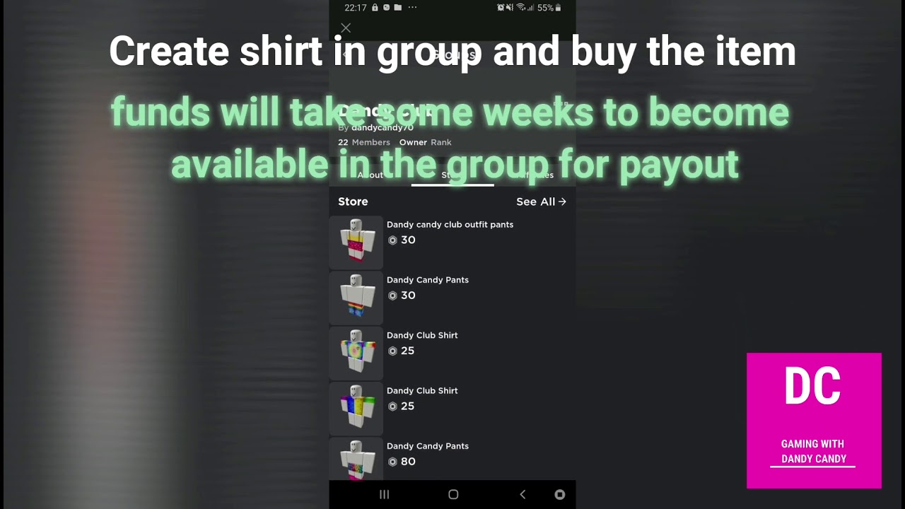 How to add funds to roblox group and distribute payouts to members ...