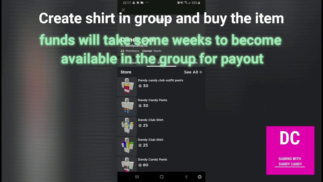 How to add funds to roblox group and distribute payouts to members ...