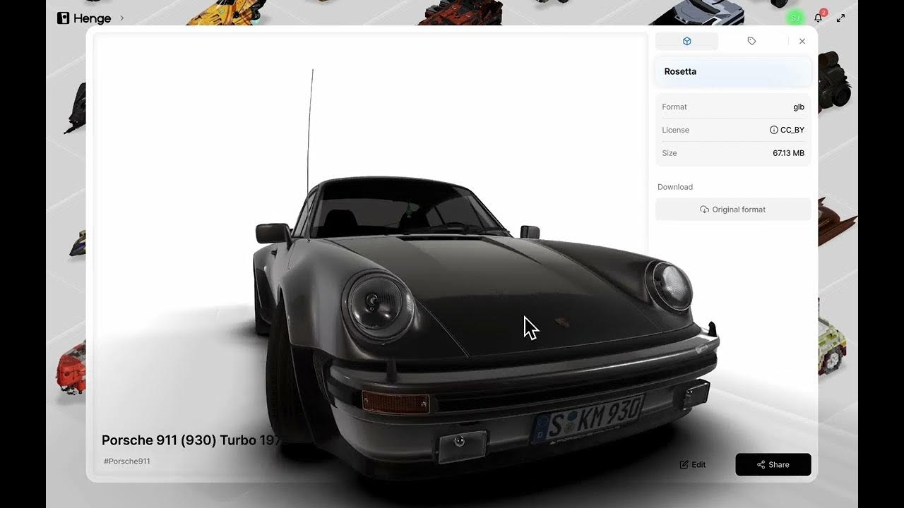 The most visual 3D web viewer: Henge.io - YouTube